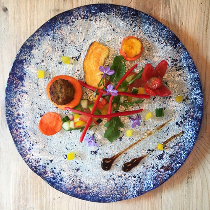 Plat bord Ocean, Ø 20 cm - Héman horecaverhuur